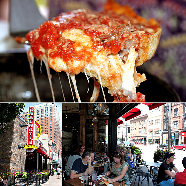 Lou Malnatis Pizzeria Chicago Illinois